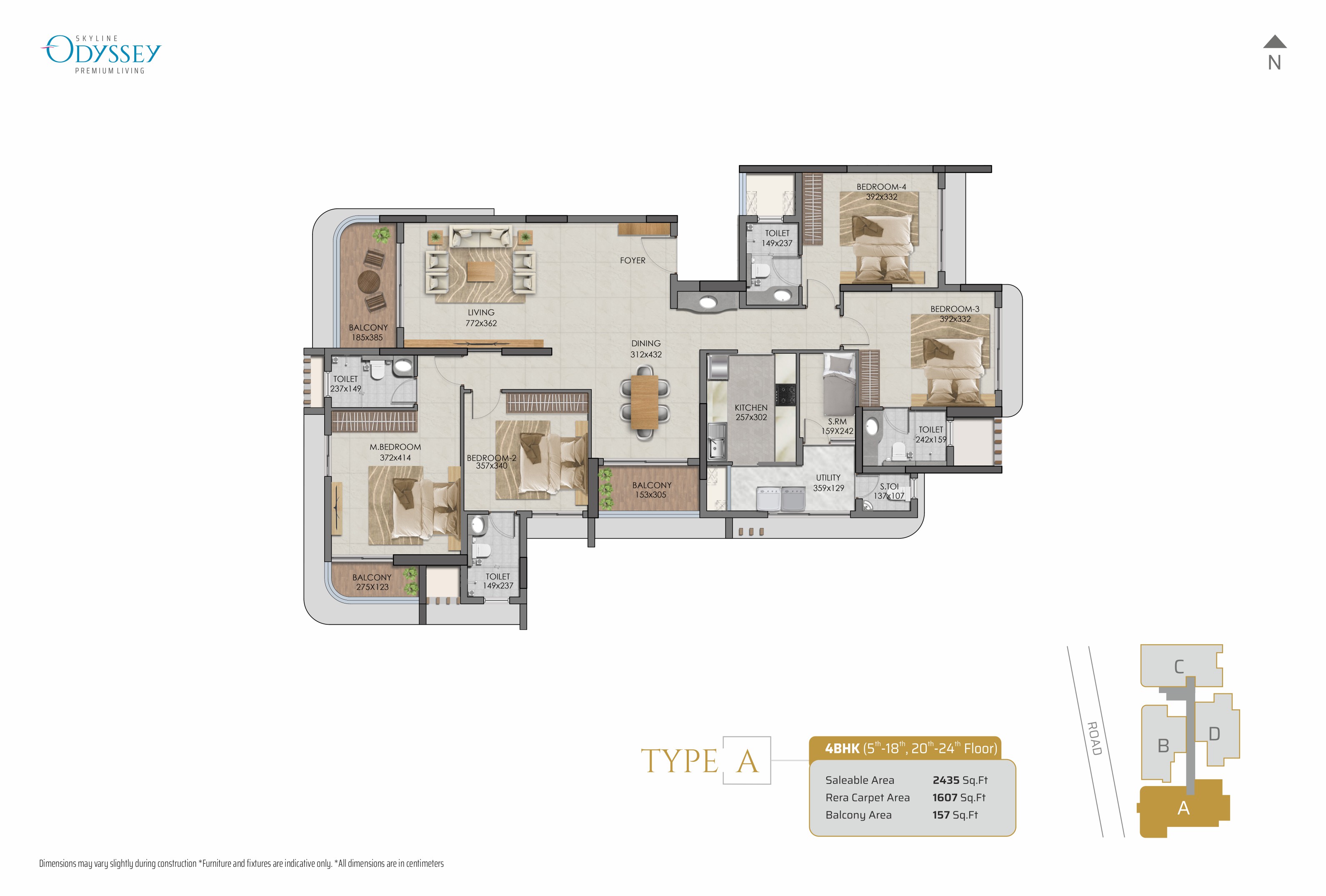 Skyline Odyssey – 3 & 4 BHK Ultra Premium Apartments in Calicut